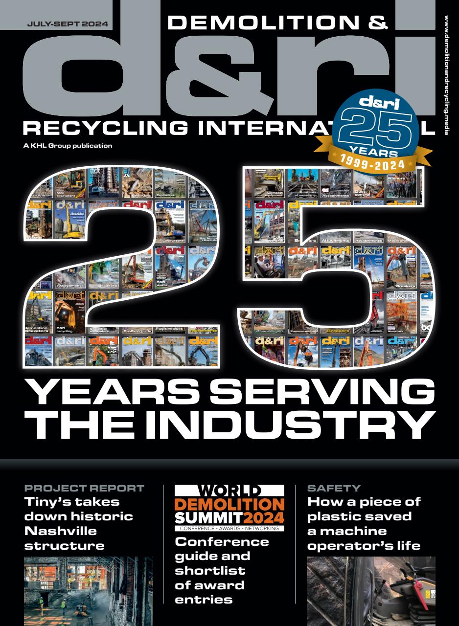 Demolition & Recycling International Magazine - July-September Back Issue