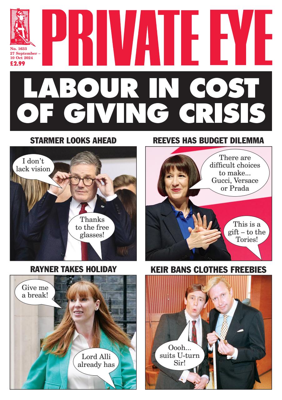 Private Eye Magazine 1633 Back Issue