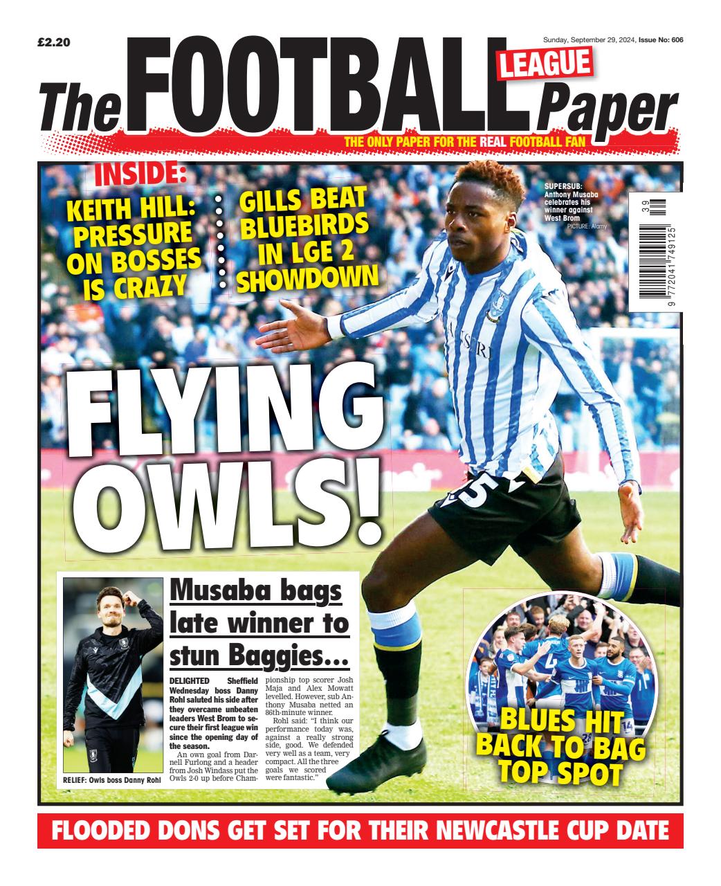 The Football League Paper Magazine - 29th September 2024 Edición anterior