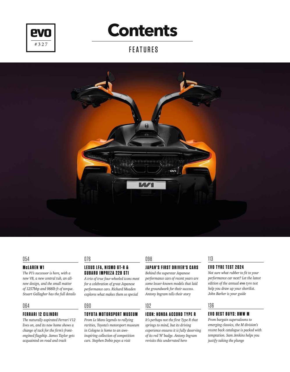 Evo Magazine Subscriptions and Nov-24 Issue