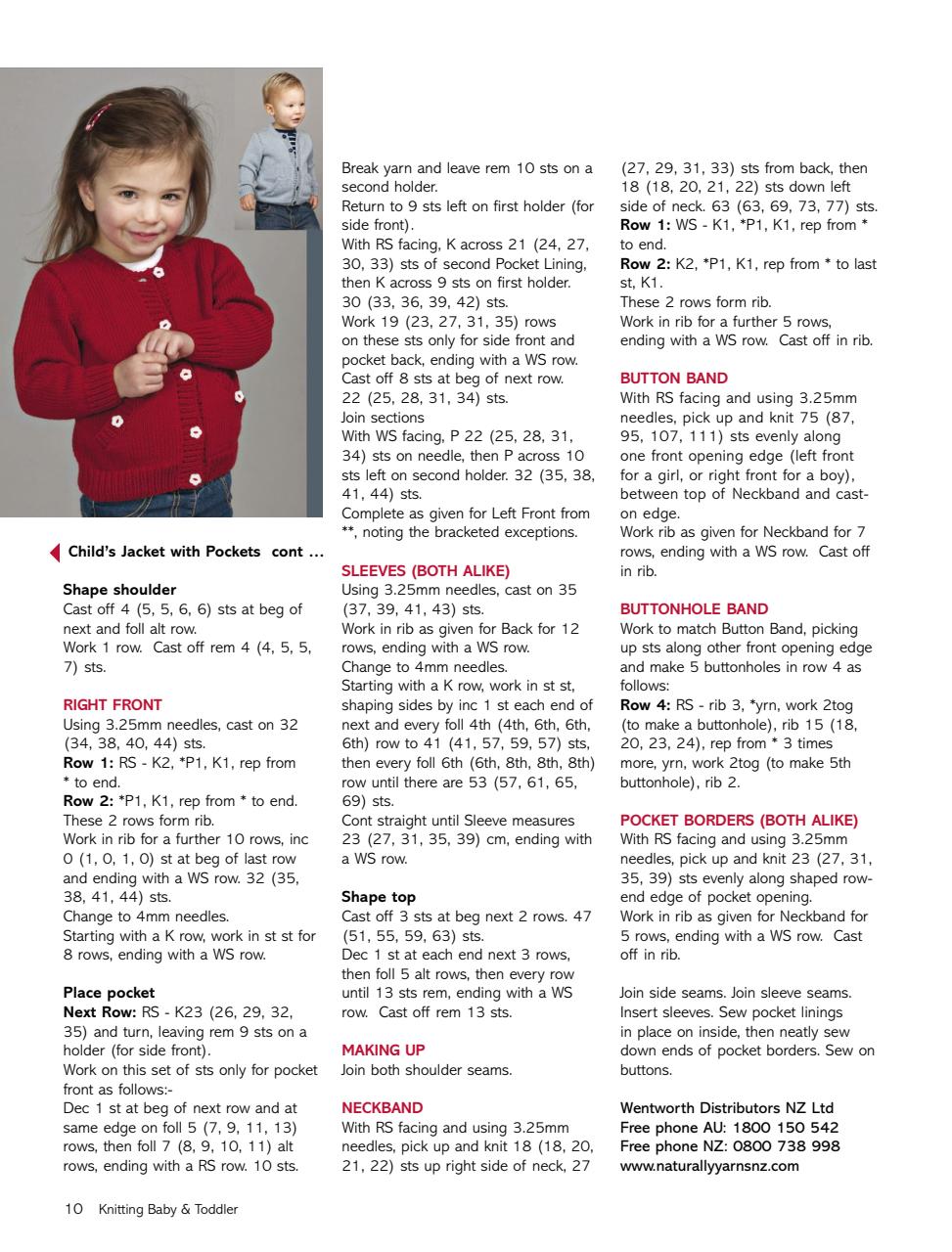 Knitting Baby and Beyond Magazine Subscriptions and 5 Issue