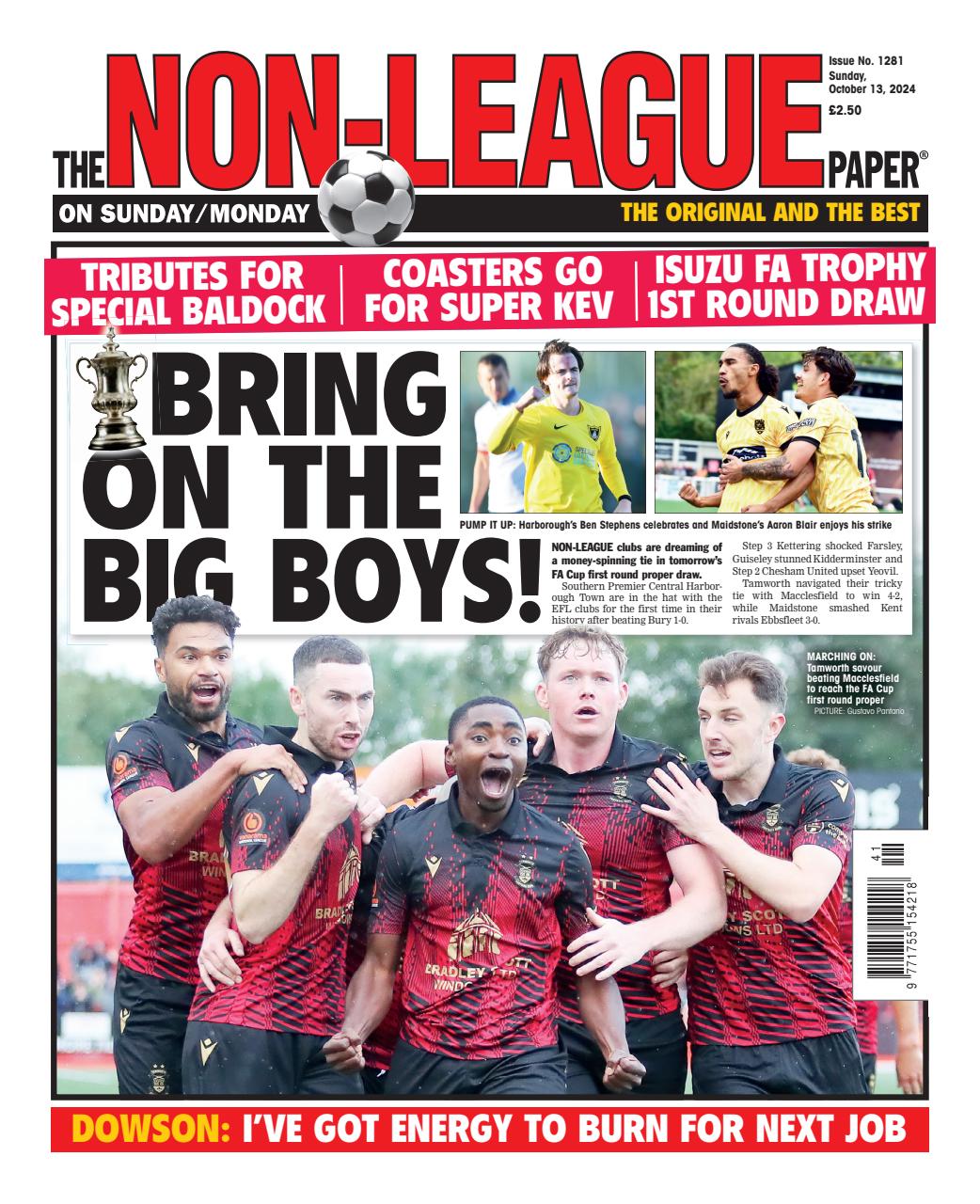 The Non-League Football Paper Magazine - 13th October 2024 Back Issue