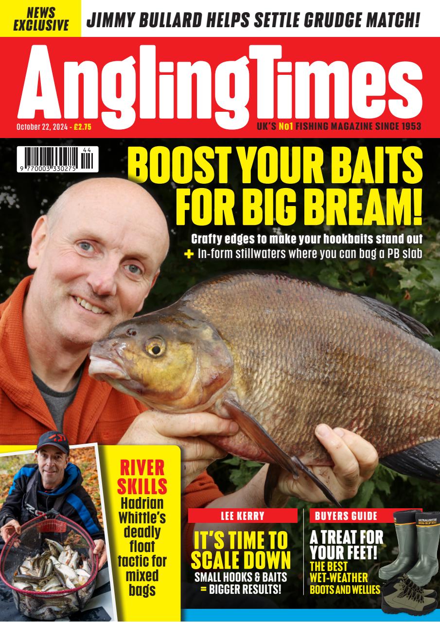 Angling Times Magazine - 22-Oct-2024 Back Issue