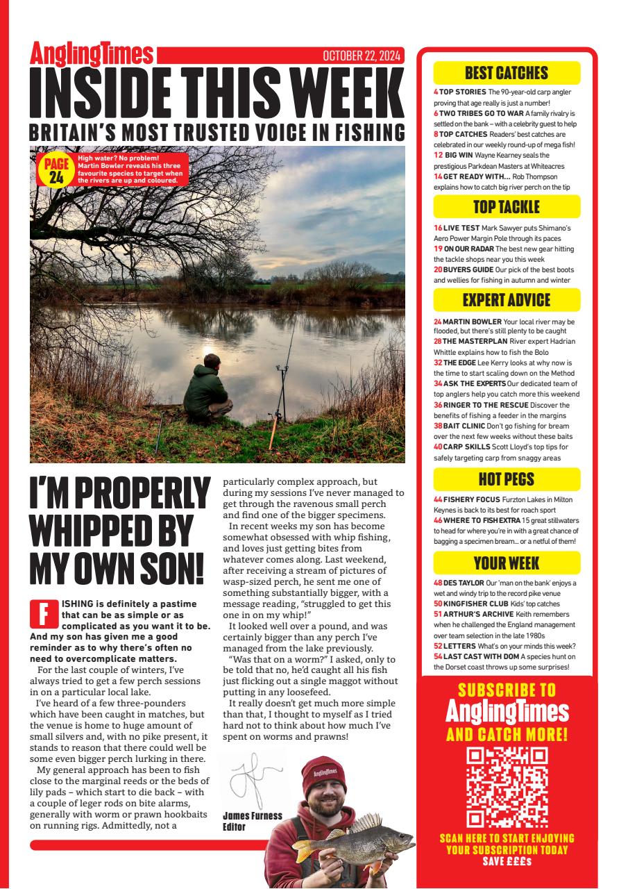 Angling Times Magazine - 22-Oct-2024 Retour à l'édition précédente
