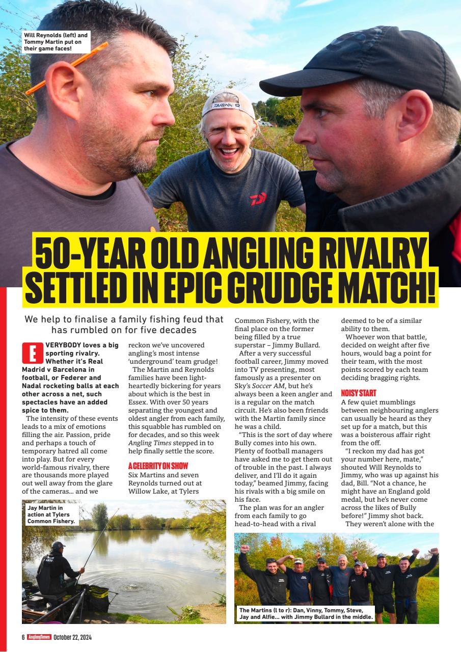 Angling Times Magazine - 22-Oct-2024 Zurück Ausgabe