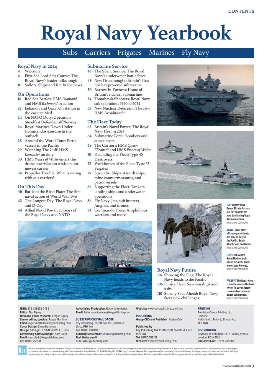 Britain at War Magazine - Royal Navy Yearbook 2024-25 Special Issue