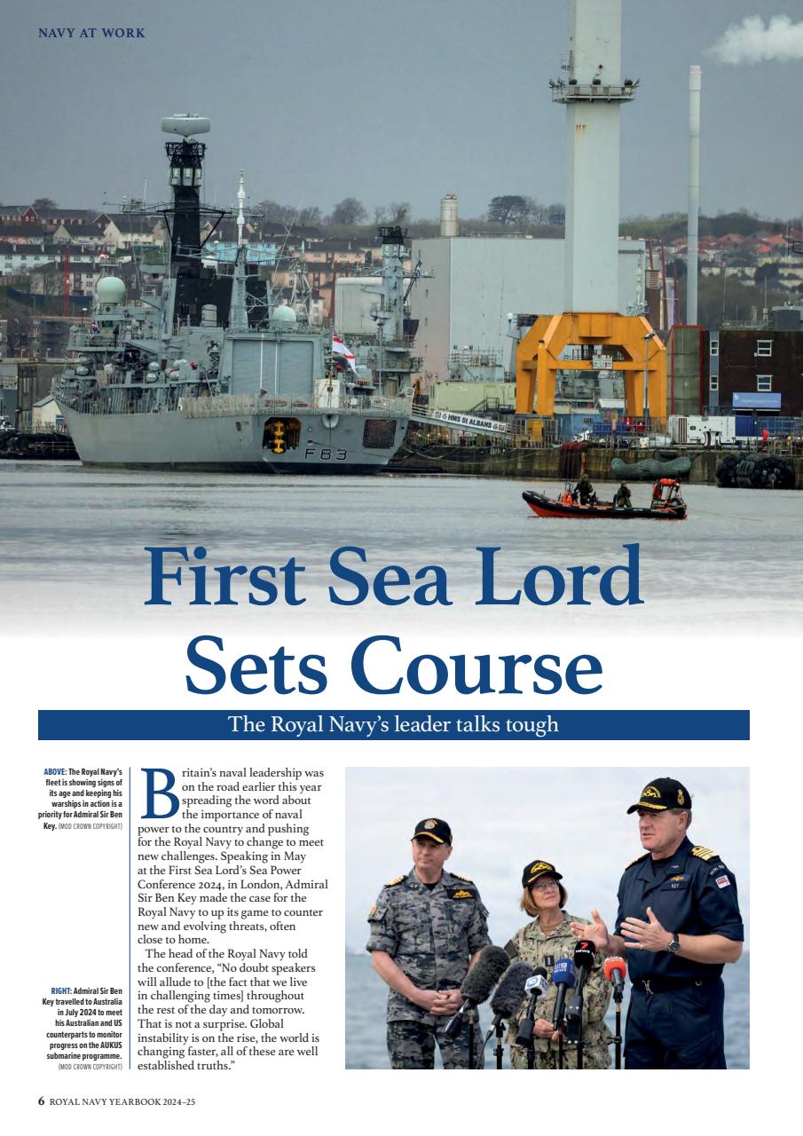 Britain at War Magazine - Royal Navy Yearbook 2024-25 Special Issue