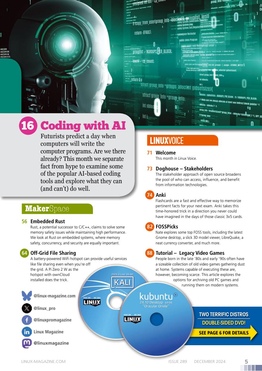 Linux Magazine - December 2024 Back Issue