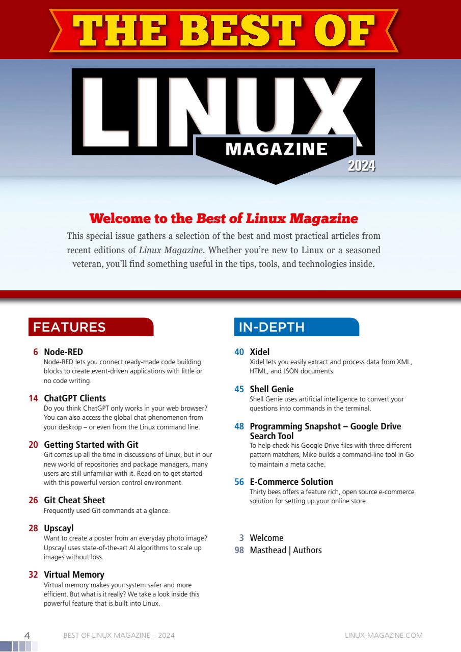 ADMIN Magazine - The Best of Linux Magazine 2024 Special Issue