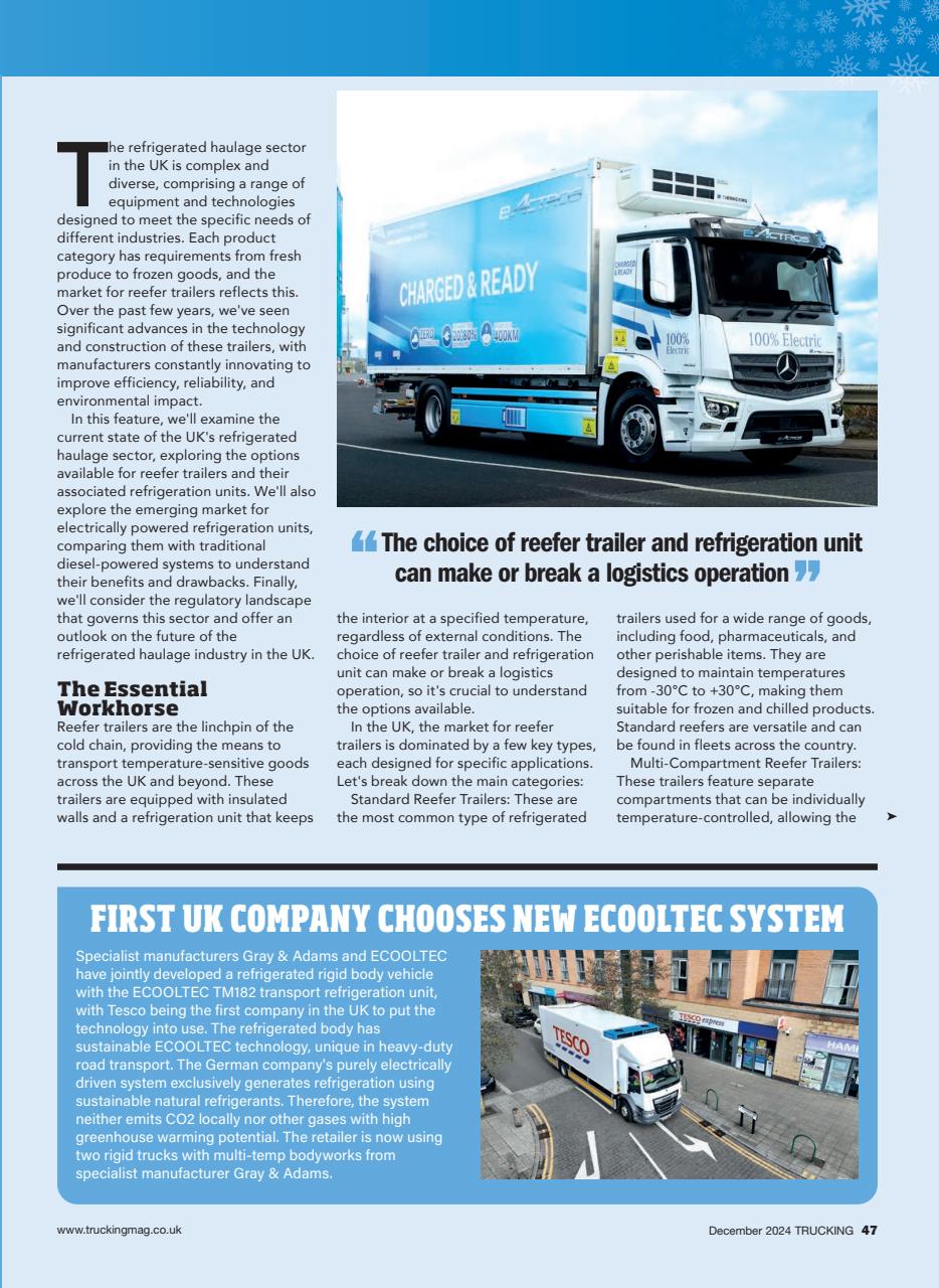 Trucking Magazine - Dec-24 No.500 Back Issue