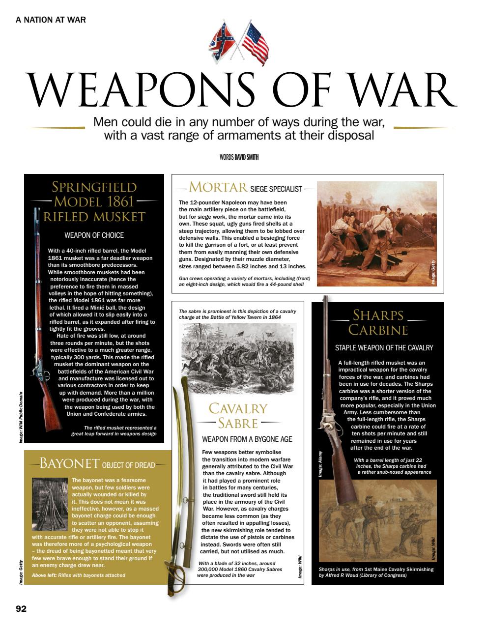 History of War Bookazine - History of War Story of the American Civil ...