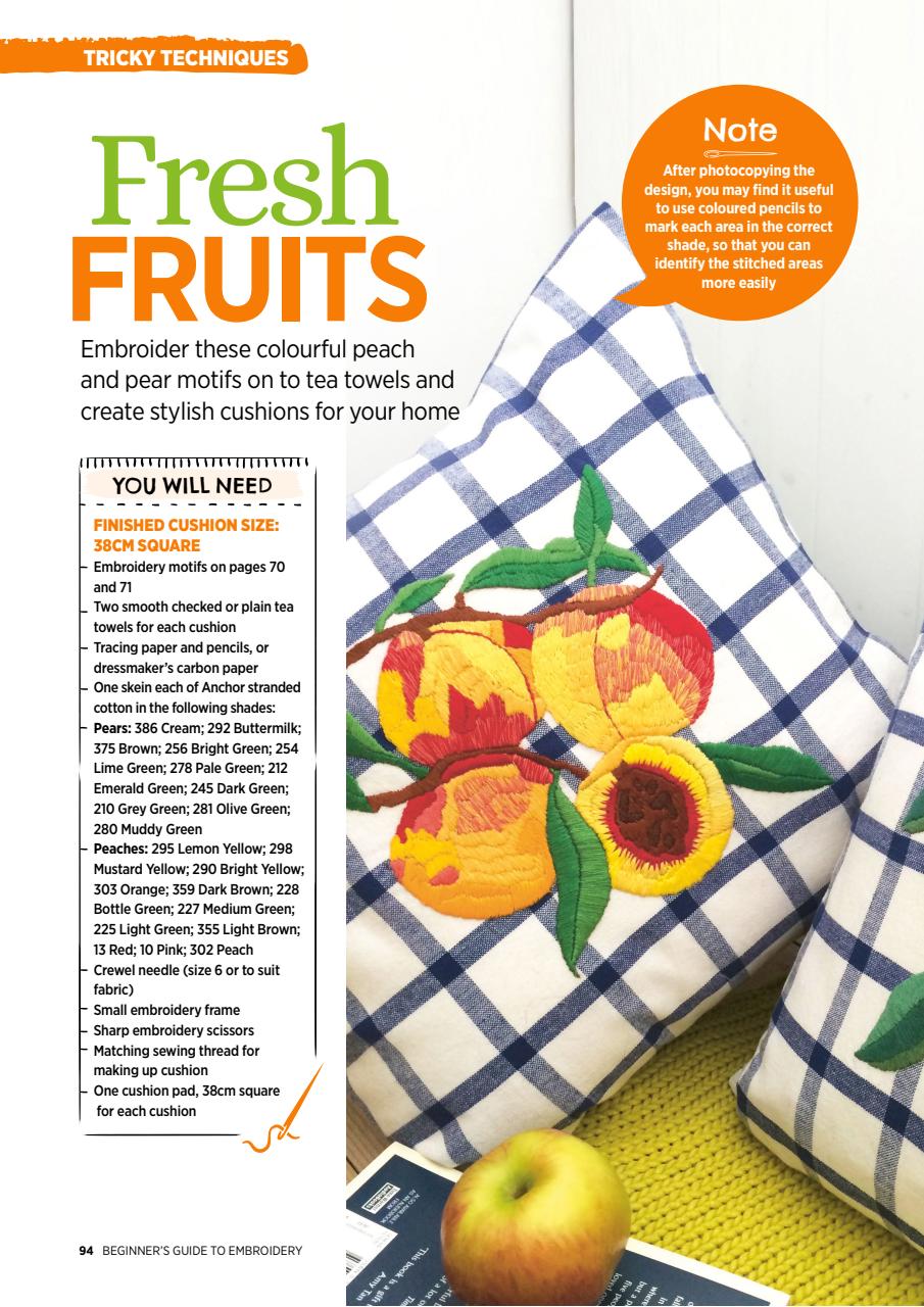 Lifestyle Bookazine - Beginner's Guide to Embroidery Fourth Edition ...