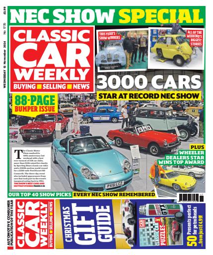 Classic Car Weekly Magazine - 13-Nov-2024 Back Issue
