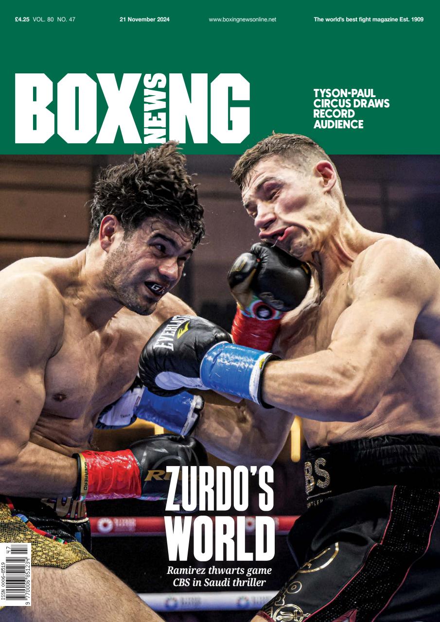 Boxing News Magazine - November 21, 2024 Back Issue