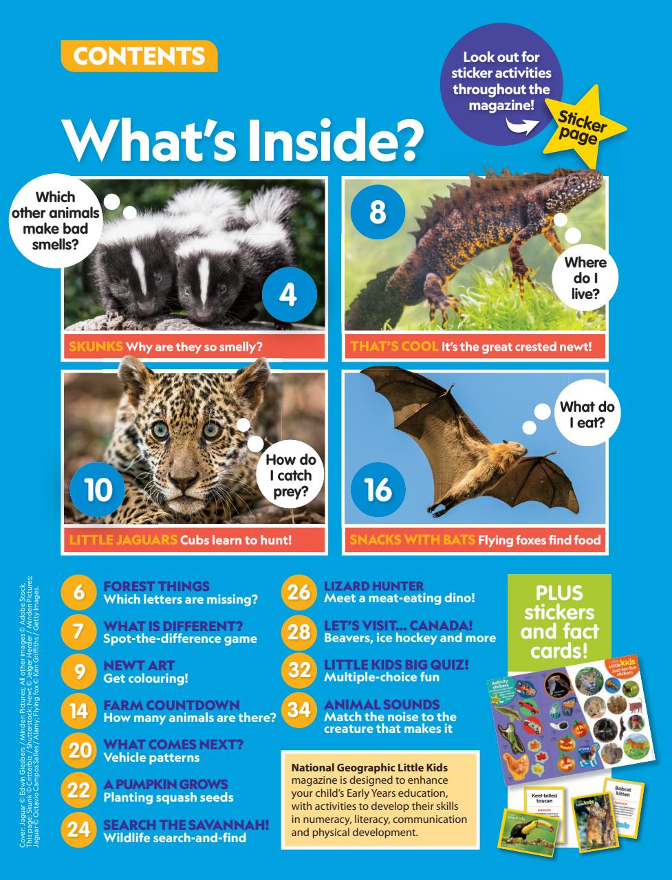 National Geographic Little Kids Magazine - Issue 10 Back Issue