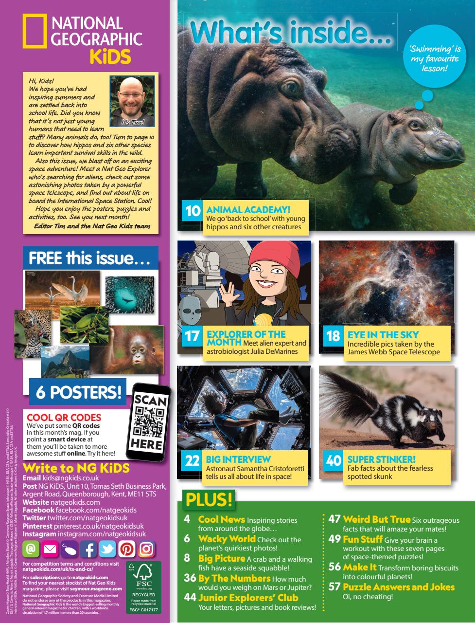 National Geographic Kids Magazine - Issue 221 Back Issue