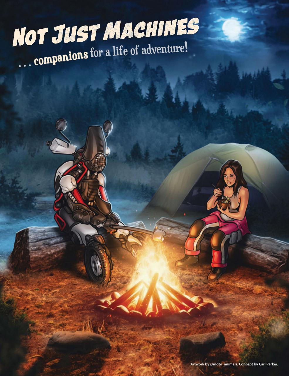 Adventure Motorcycle Magazine - Winter 2024 Back Issue