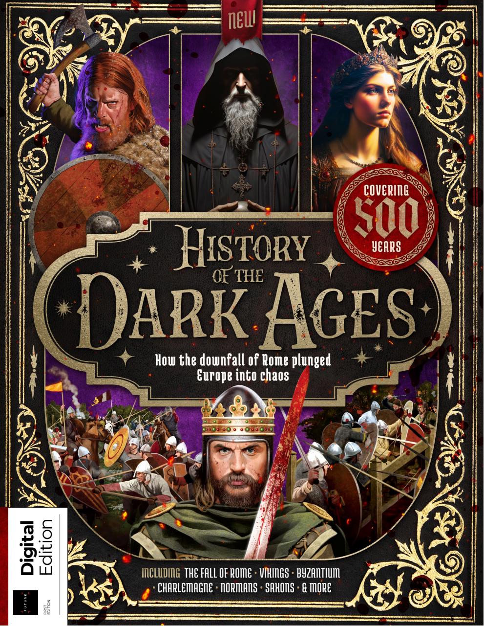 About History Bookazine - All About History History of the Dark Ages First Edition Back Issue