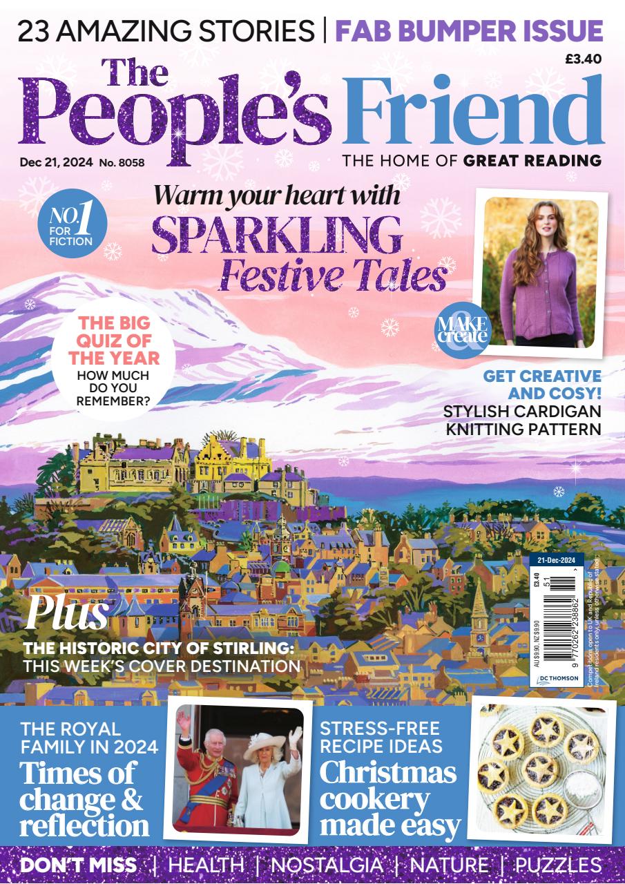 The People’s Friend Magazine - 21-Dec Back Issue