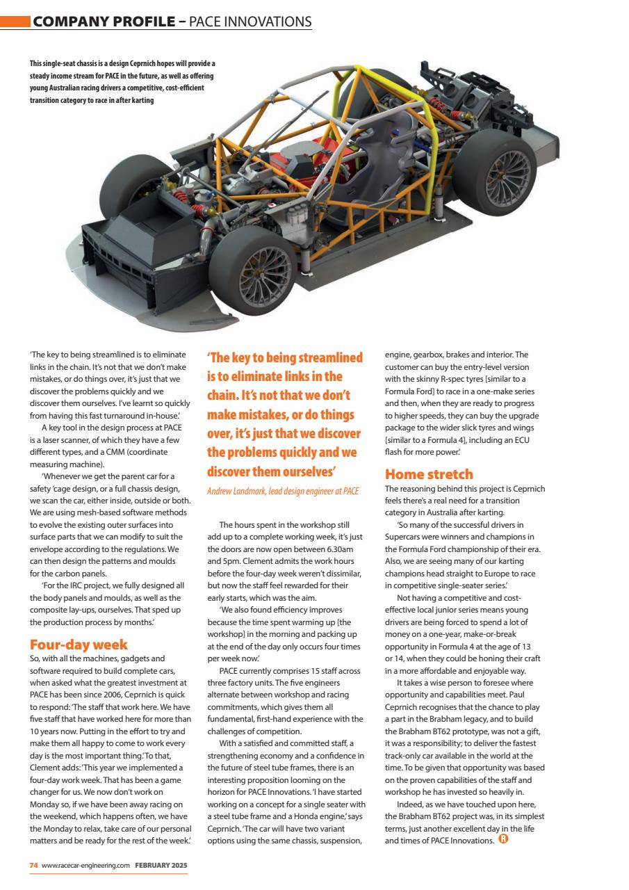 Racecar Engineering Magazine - February 2025 Back Issue
