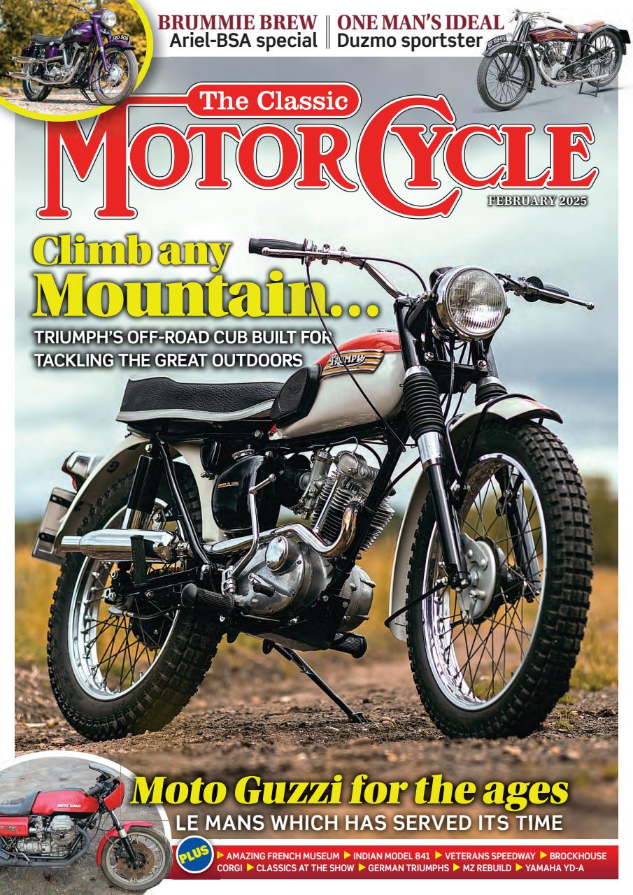 The Classic MotorCycle Magazine - February 2025 Back Issue