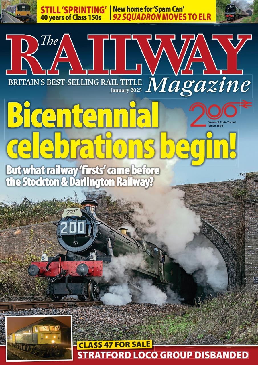 Railway Magazine Subscriptions and January 2025 Issue