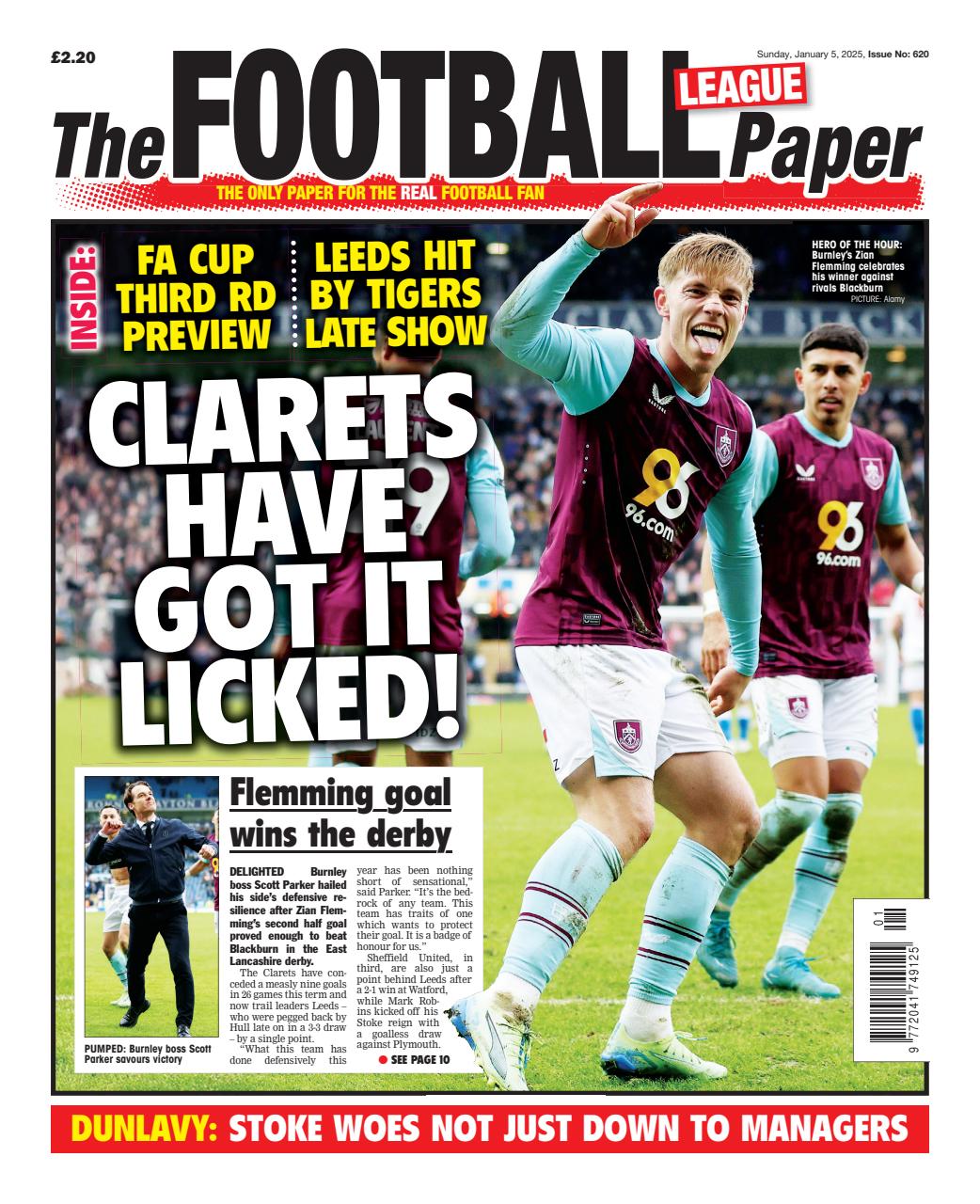 The Football League Paper Magazine - 5th January 2025 Back Issue