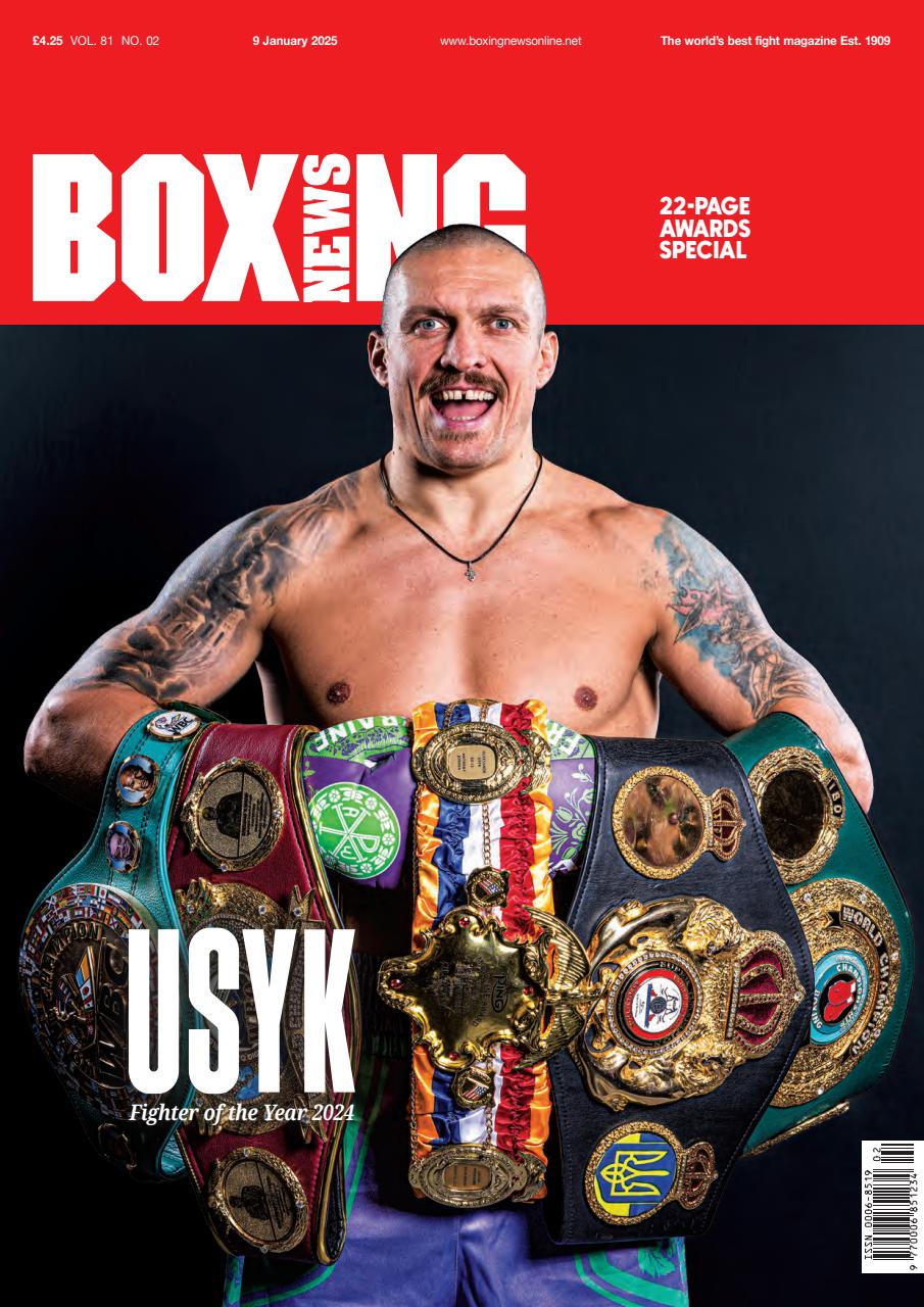 Boxing News Magazine Subscriptions and Boxing News Issue