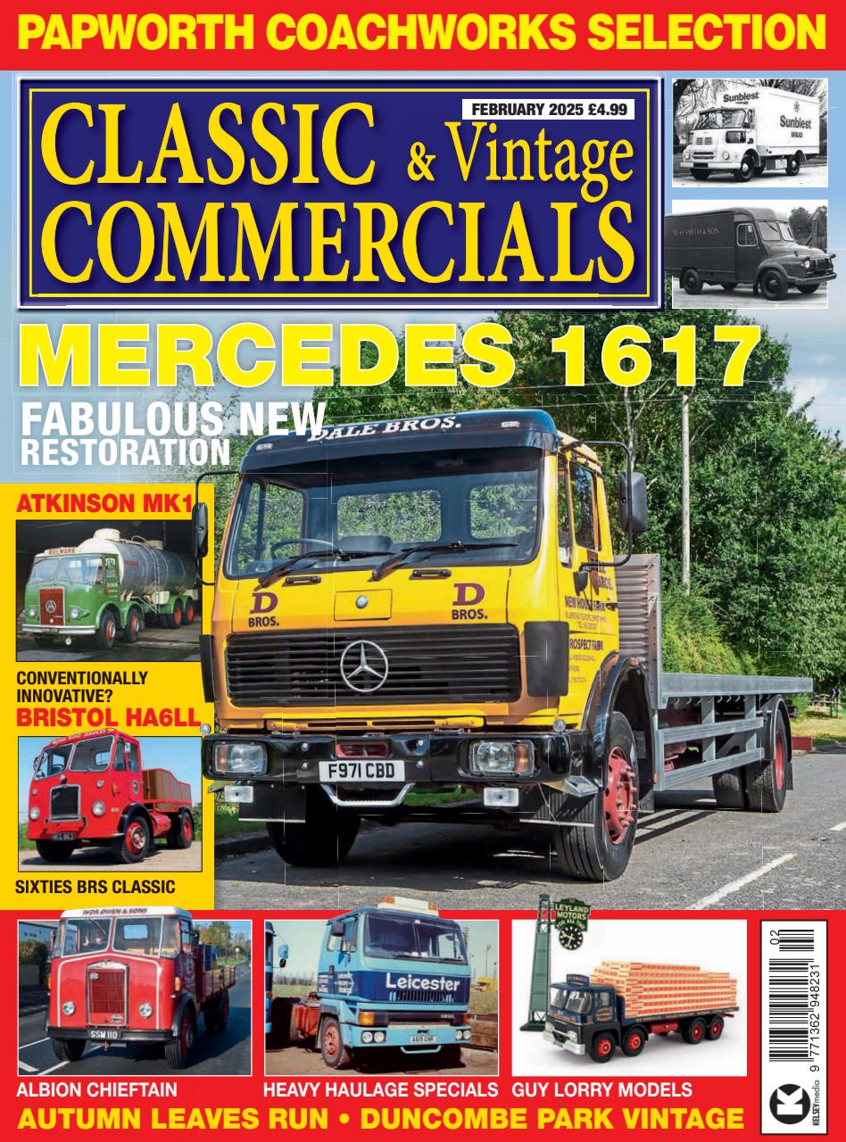 Classic & Vintage Commercials Magazine Subscriptions and Feb-25 Issue