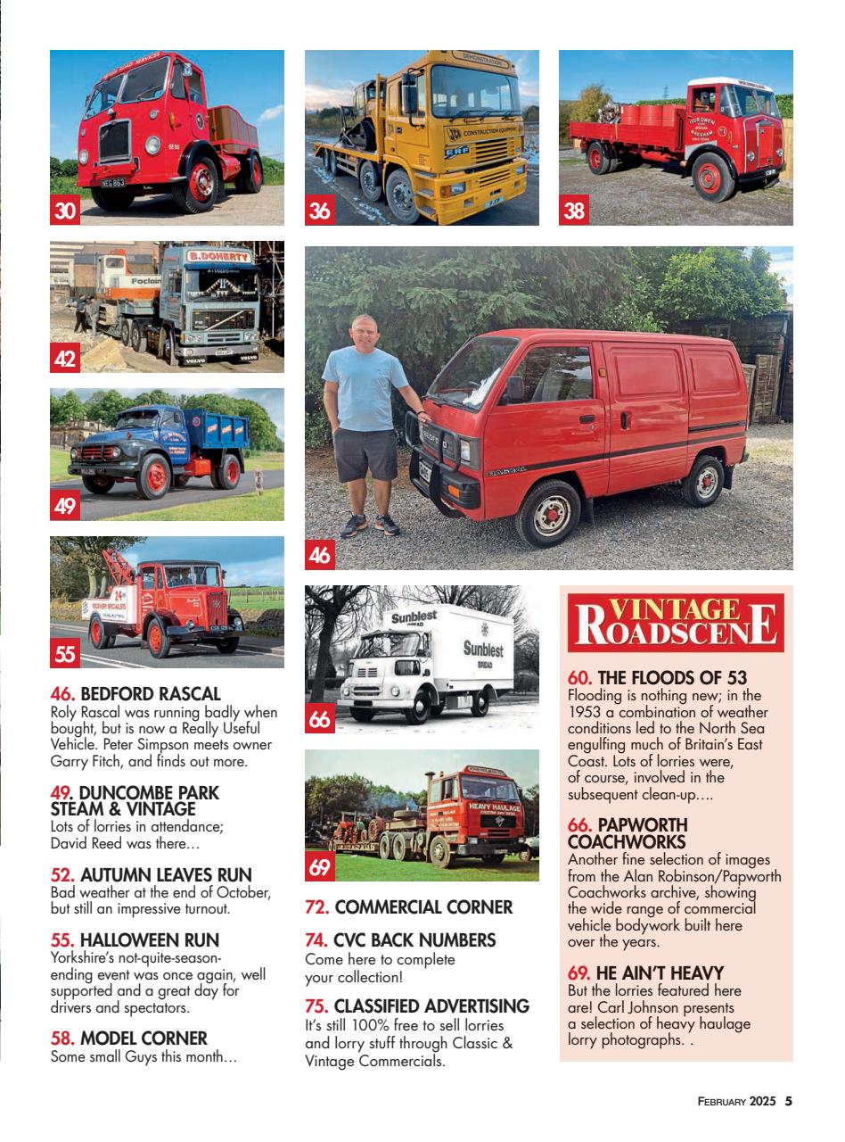 Classic & Vintage Commercials Magazine Subscriptions and Feb-25 Issue