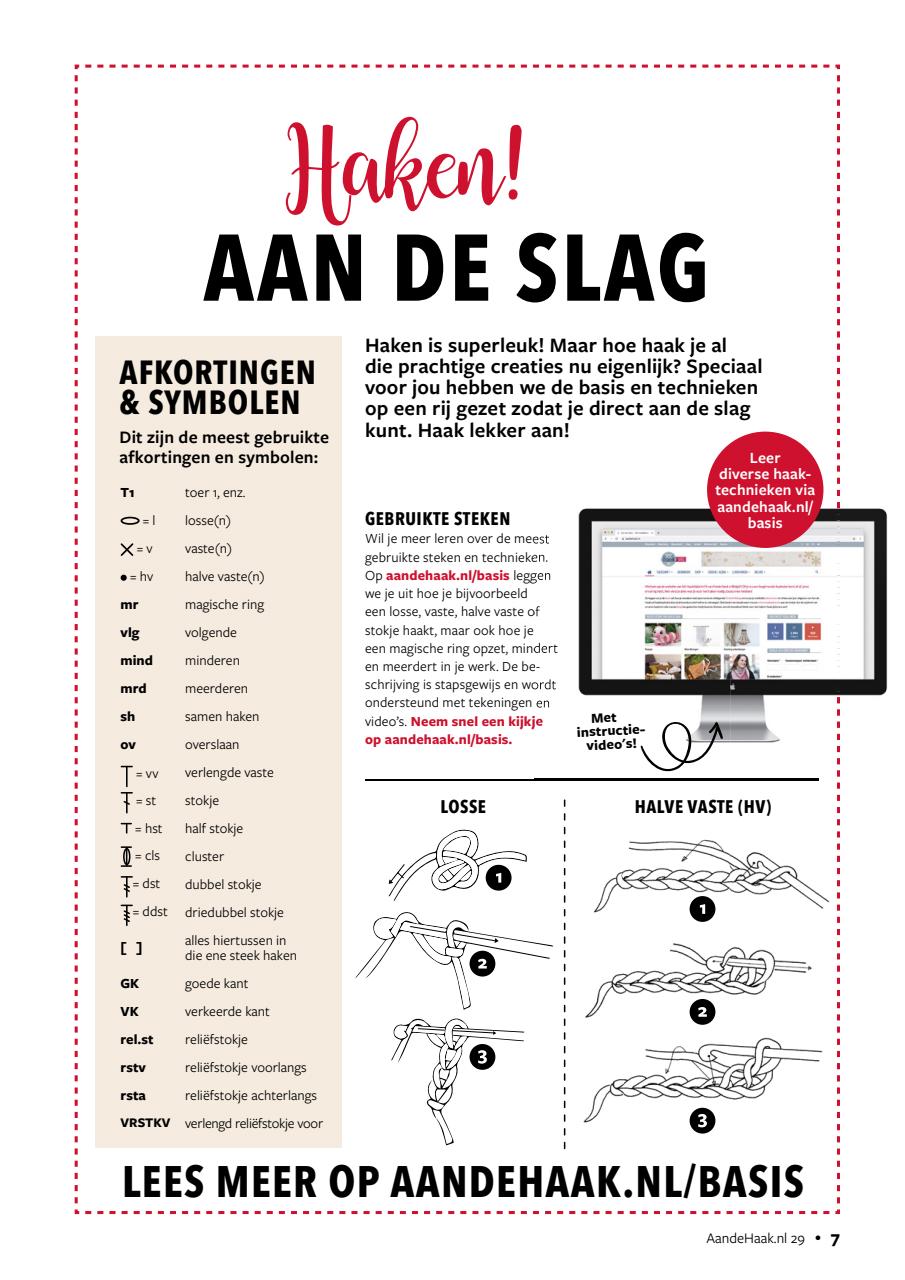 Aan de Haak Magazine - Aan de Haak 29 Back Issue