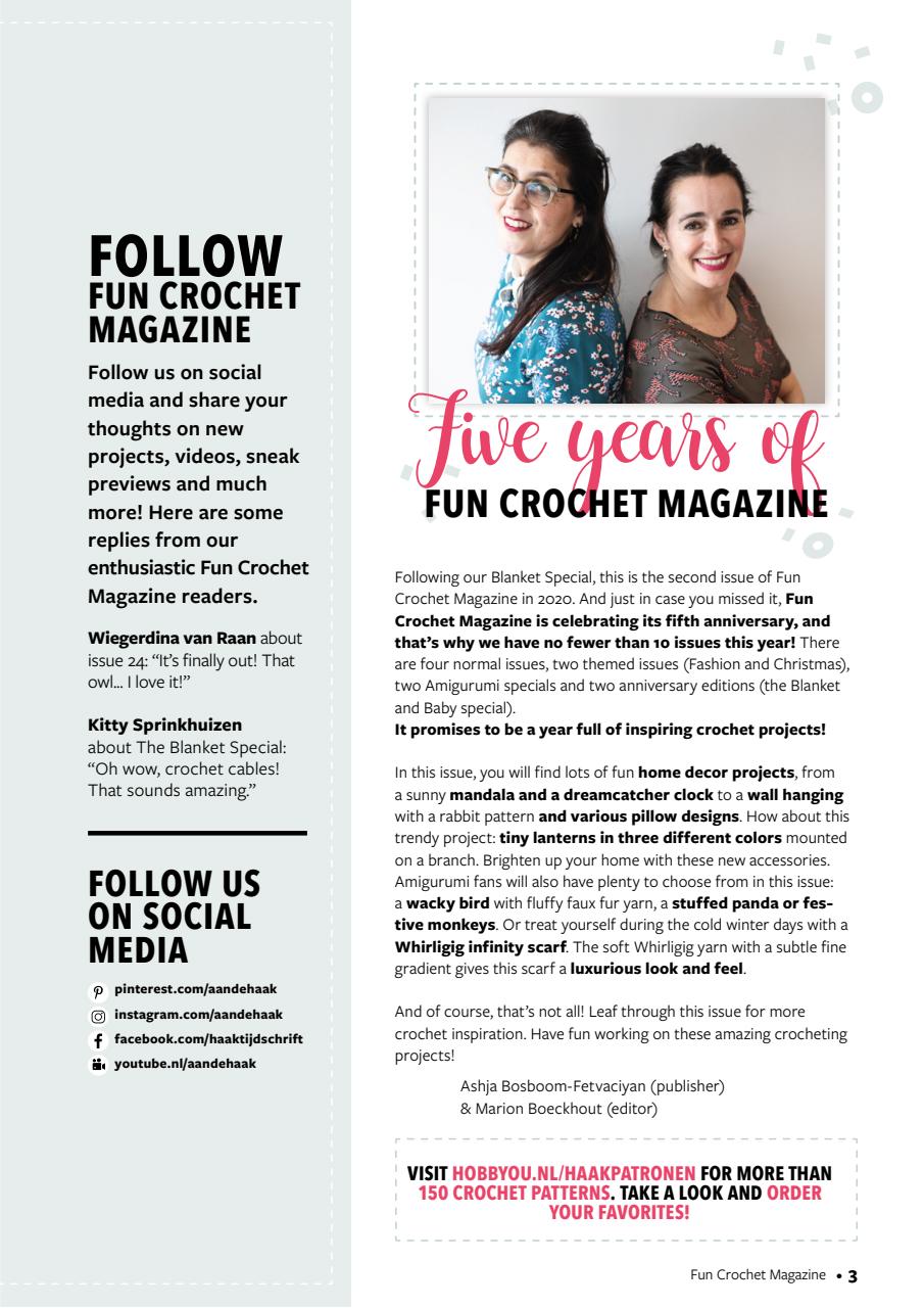 Fun Crochet Magazine - Fun Crochet Magazine 1 Back Issue