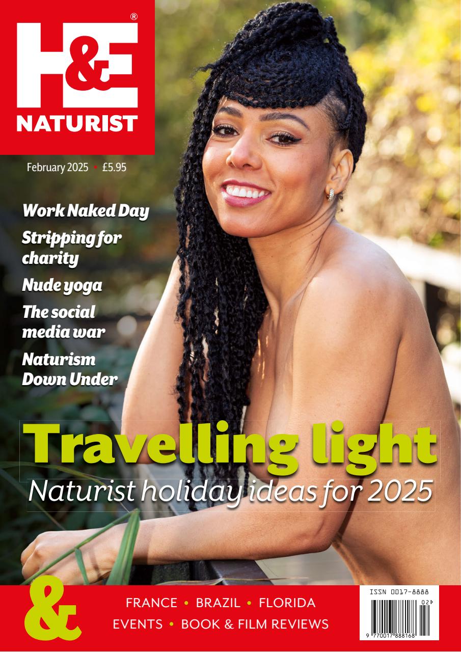H&E naturist Magazine - February 2025 Back Issue