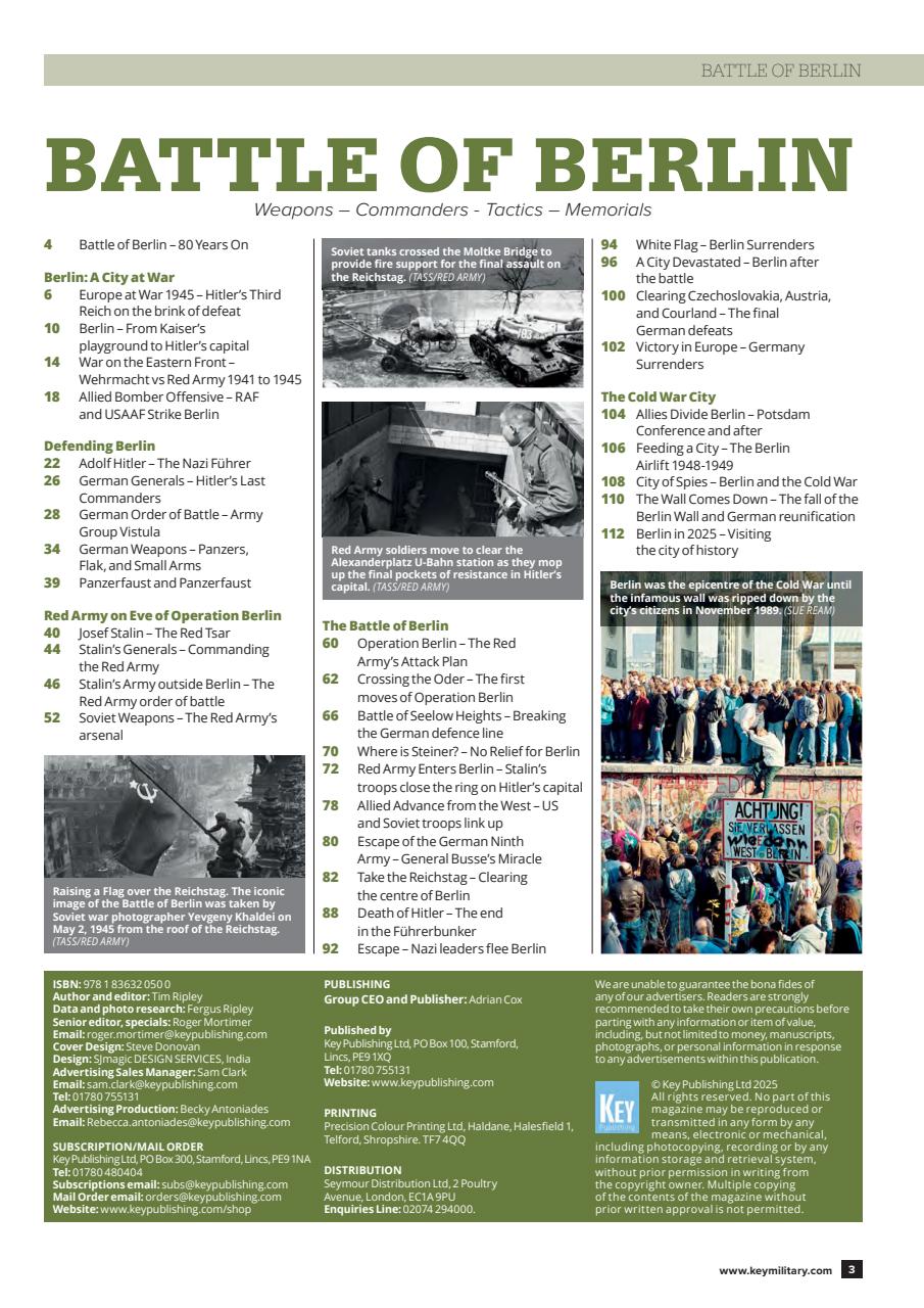 Britain at War Magazine - Battle of Berlin Sonderausgabe