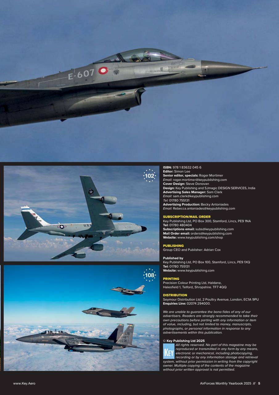 Combat Aircraft Journal Magazine - AirForces Monthly Yearbook 2025 ...