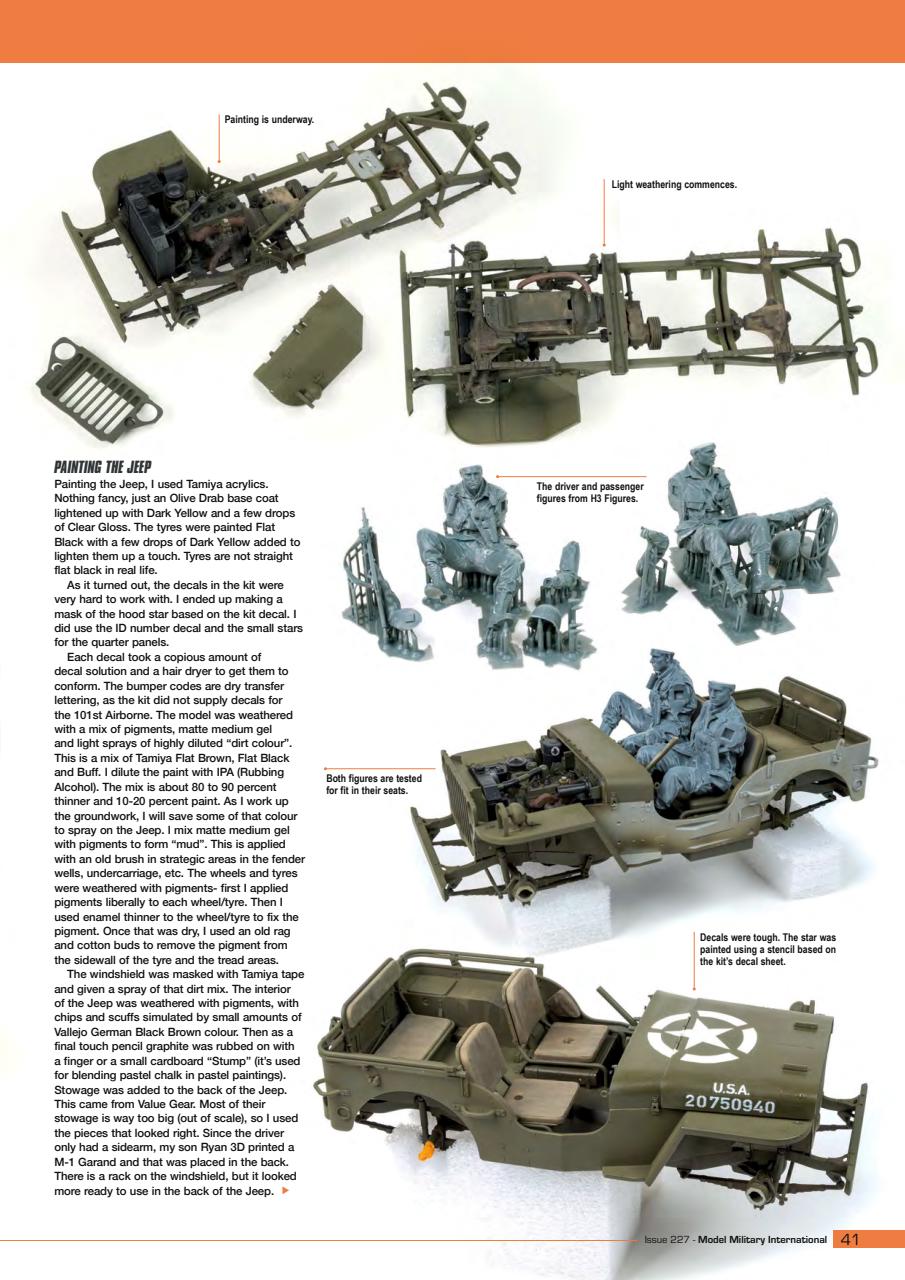 Model Military International Magazine - 227 Back Issue