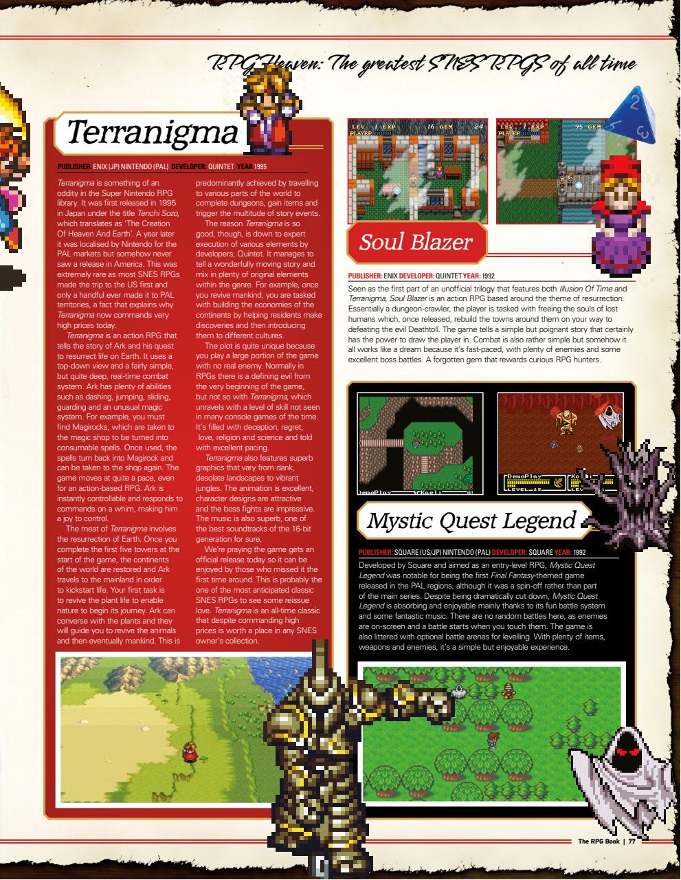 Gaming Bookazine - Retro Gamer Presents: The Ultimate RPG Handbook ...