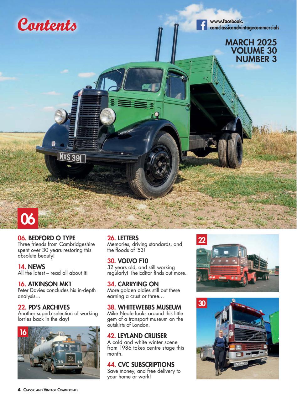 Classic & Vintage Commercials Magazine Subscriptions and Mar-25 Issue