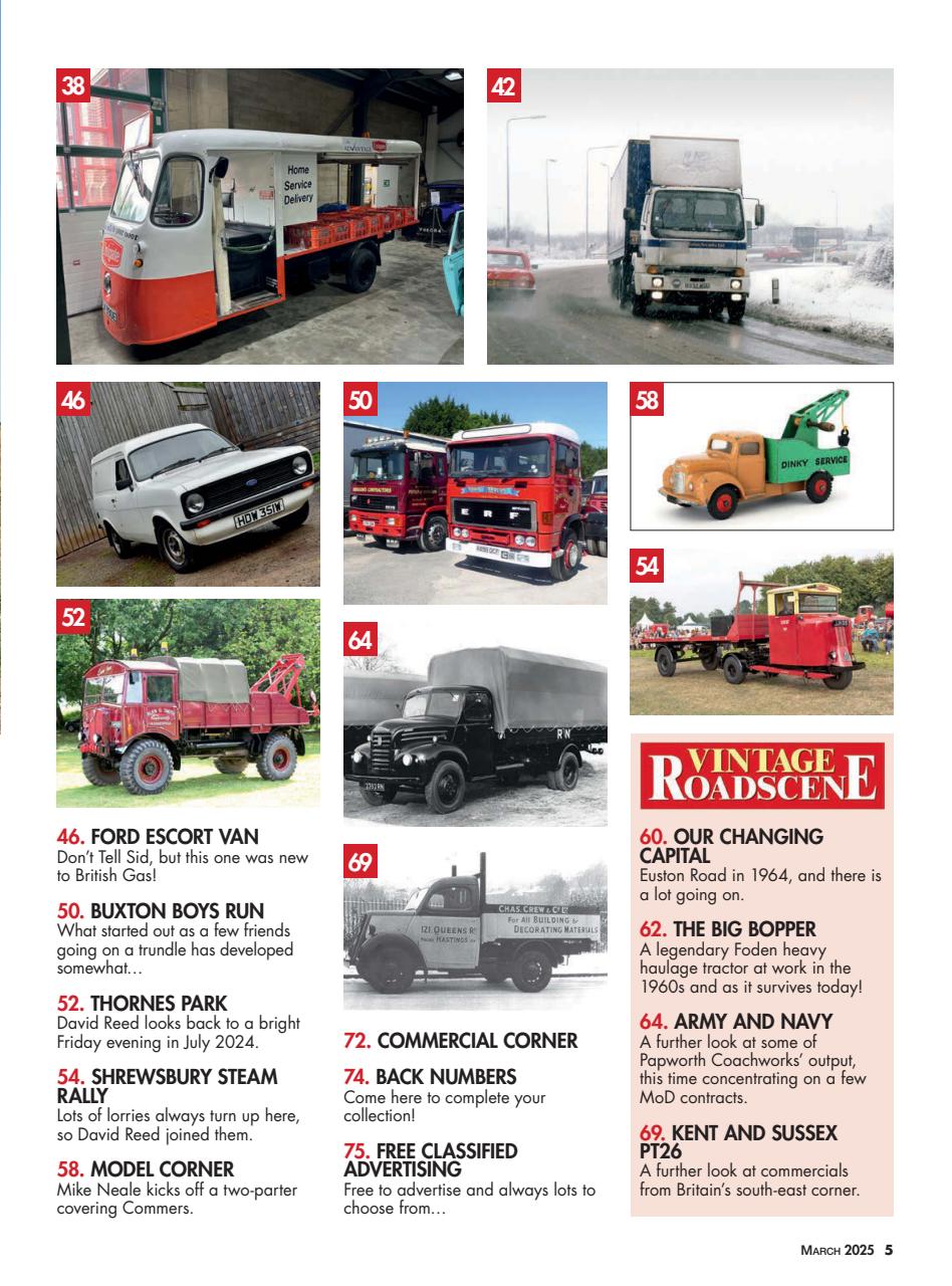 Classic & Vintage Commercials Magazine Subscriptions and Mar-25 Issue