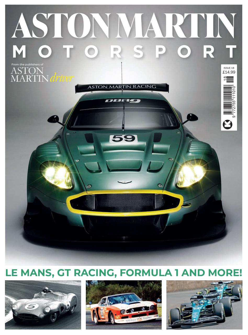 Aston Martin Driver Magazine - Aston Martin in Motorsport Édition spéciale