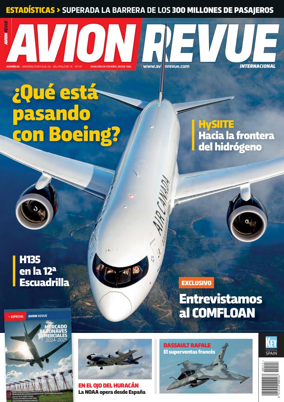 Avion Revue Internacional Magazine Suscripciones y Número 513 edición