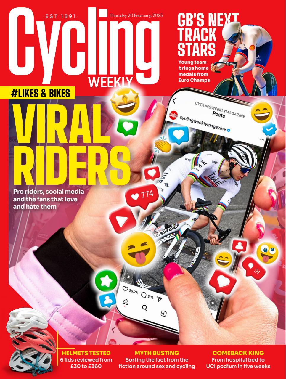Cycling Weekly Magazine - 20 Feb 2025 Edição anterior