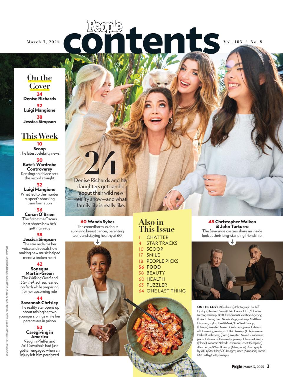 People Magazine Subscriptions and 3-03-2025 Issue
