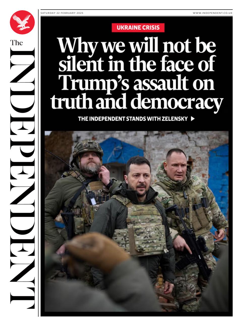 The Independent Daily Edition Newspaper - Saturday, 22 February 2025 ...