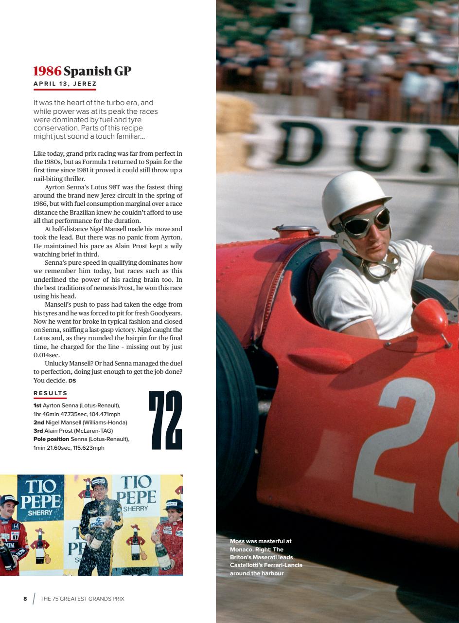 Motor Sport Magazine - F1 75 Special Edition Special Issue