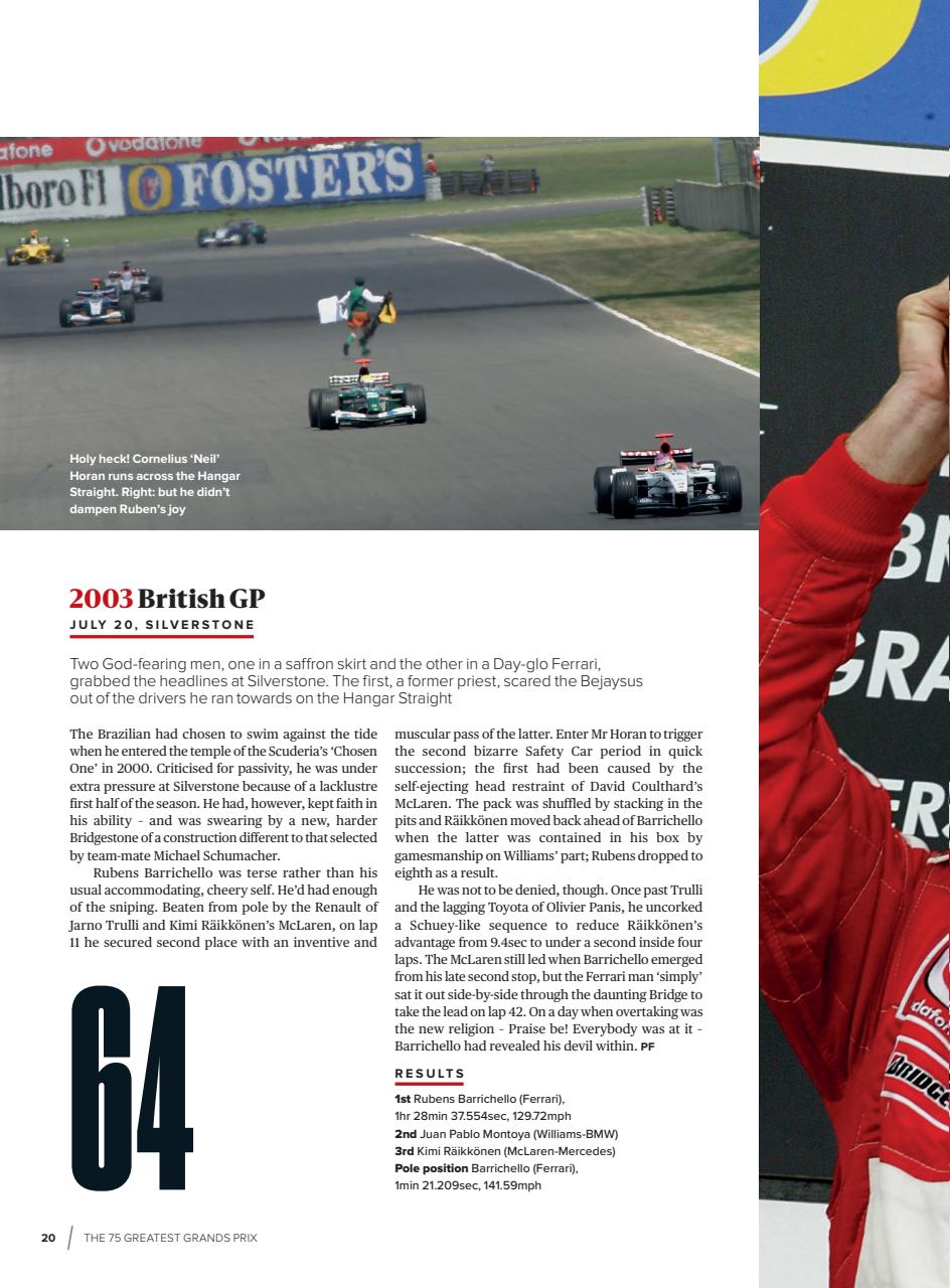 Motor Sport Magazine - F1 75 Special Edition Special Issue