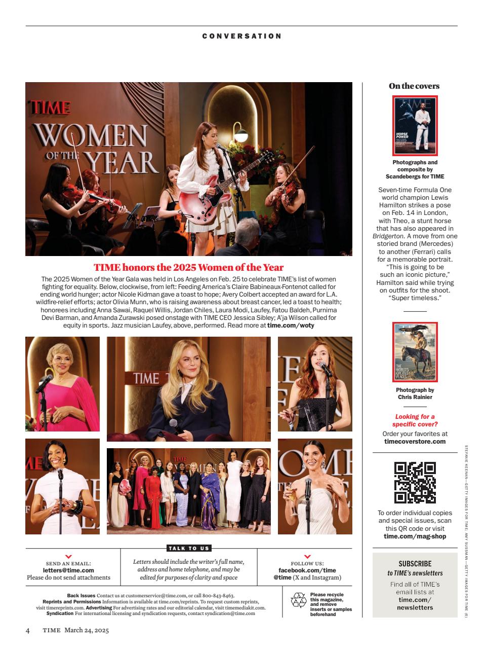 TIME Magazine Europe - March 24, 2025 Back Issue