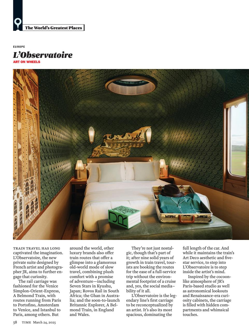 TIME Magazine Europe Subscriptions and March 24, 2025 Issue