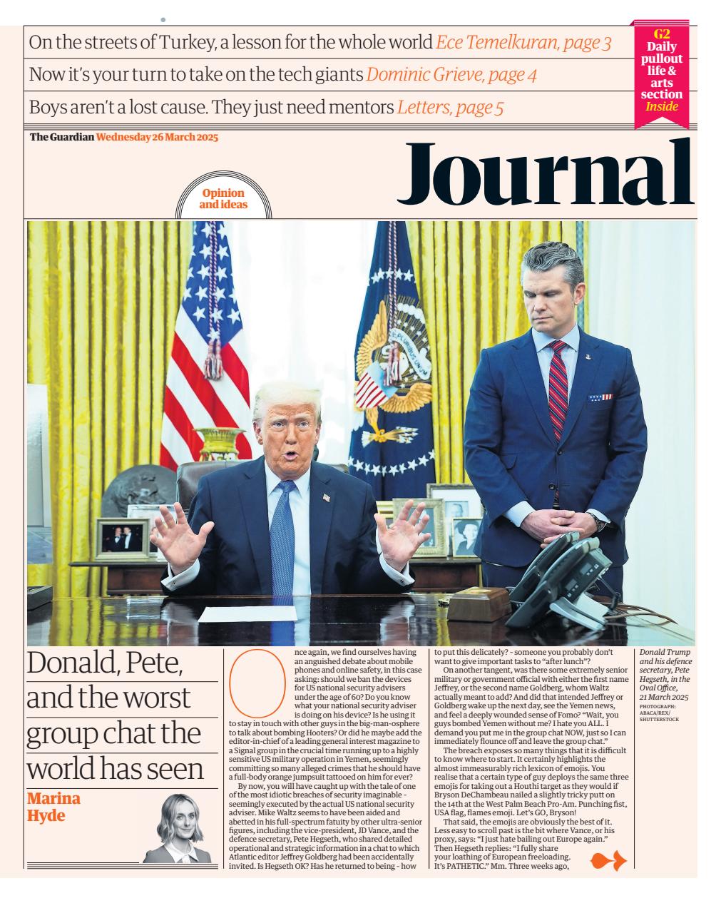 The Guardian Newspaper - Wednesday, 26 March 2025 Back Issue