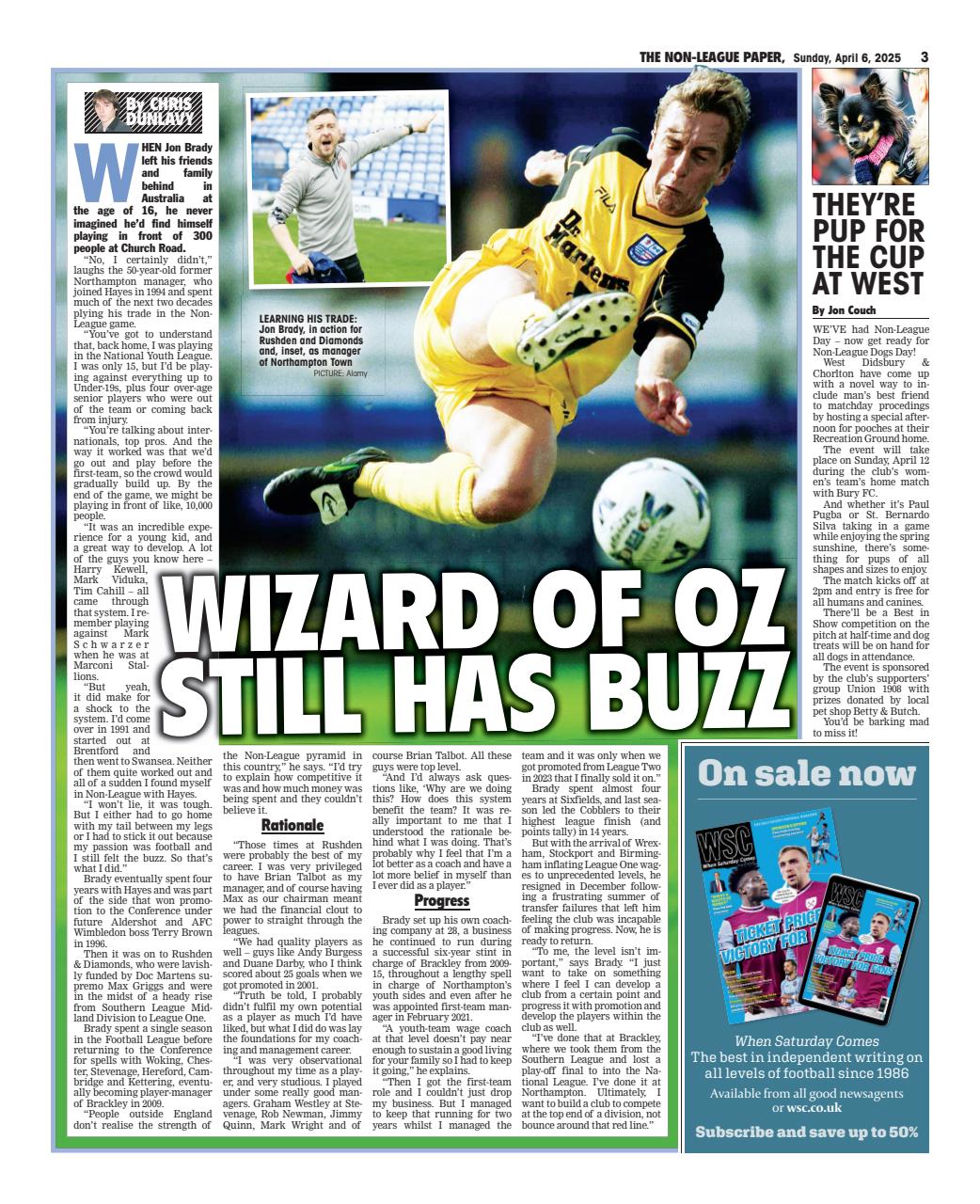 The Non-League Football Paper Magazine - 6th April 2025 Edizione posteriore